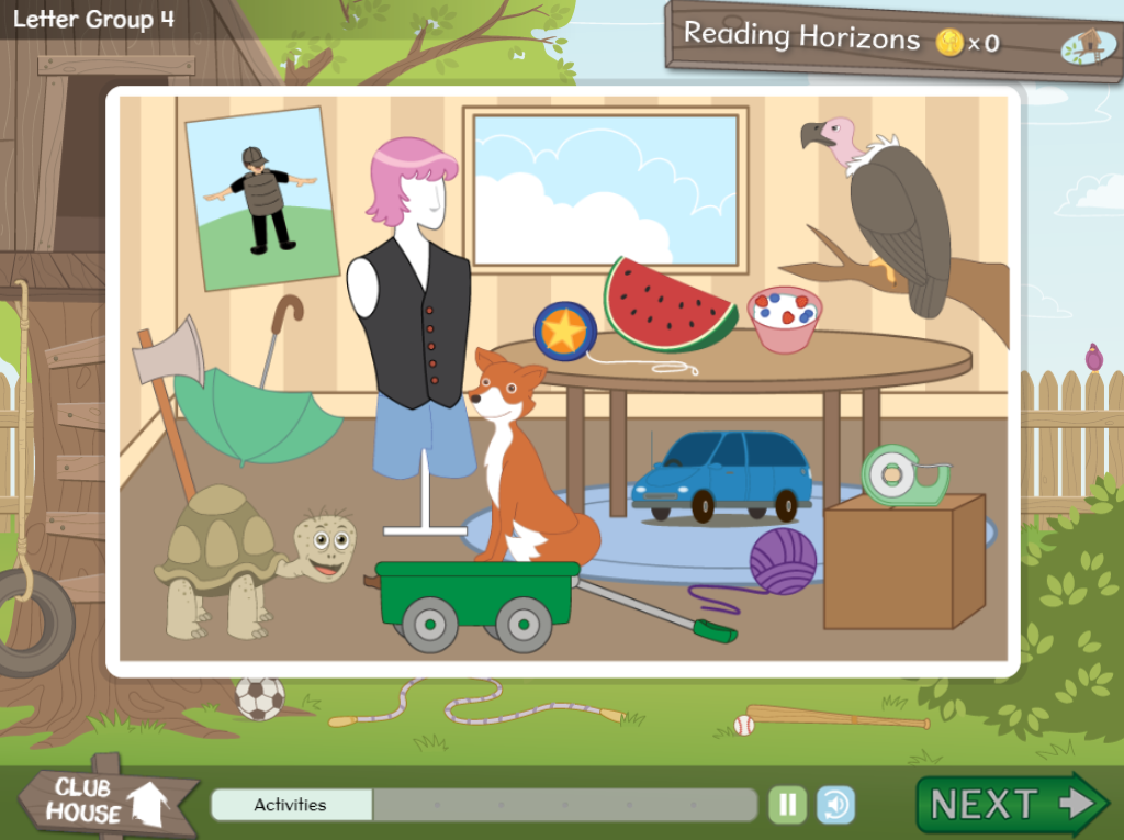 What are the correct answers for the “Find It” activity in the Reading ...