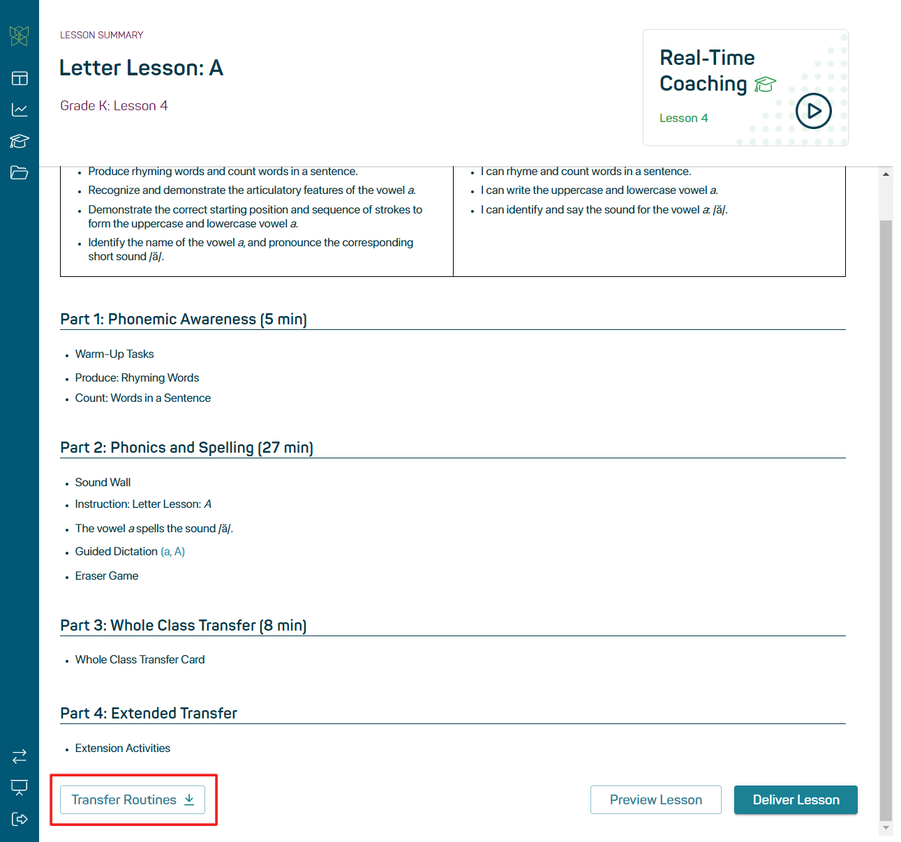 Kindergarten Student Transfer Books