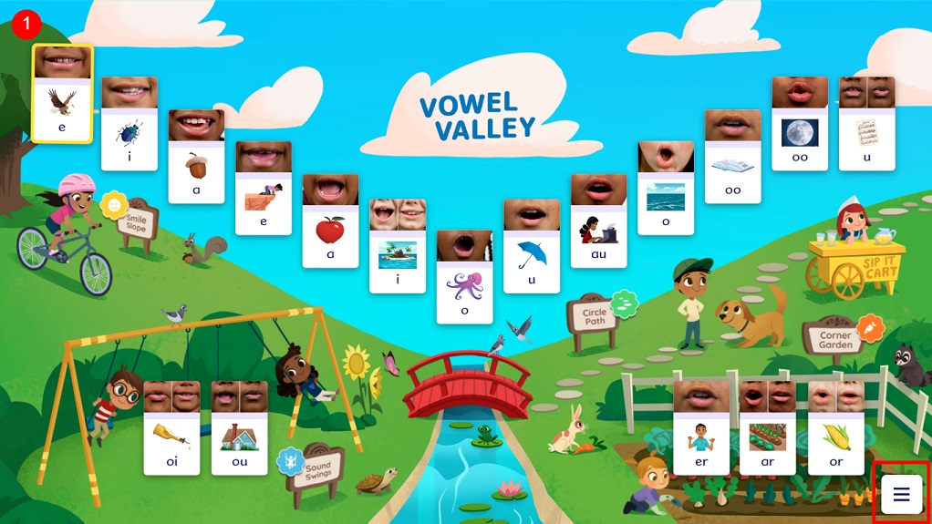 How do my students get back to the Clubhouse from Vowel Valley or ...