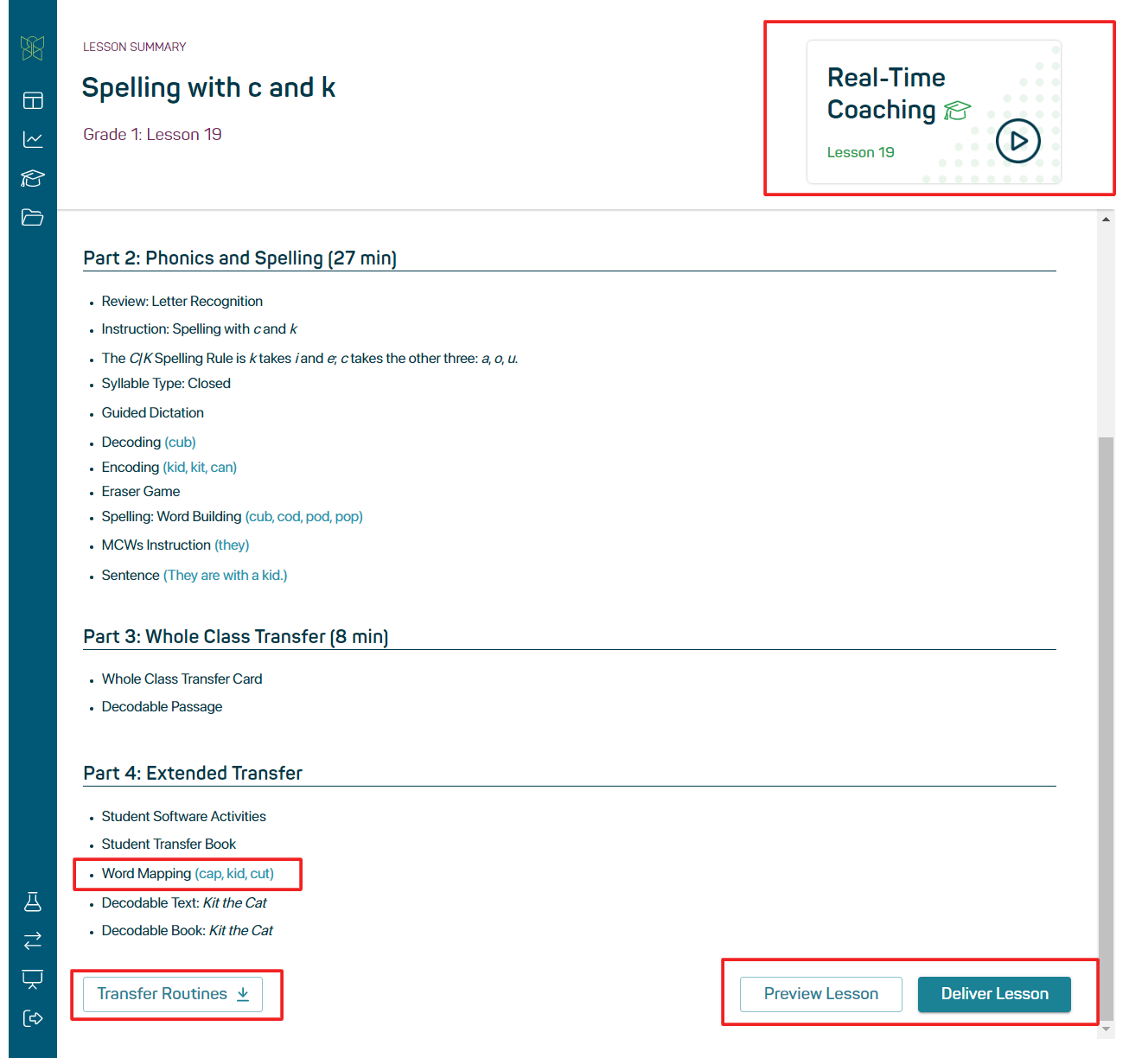 Understanding the Lesson Summary Page in Reading Horizons Discovery®