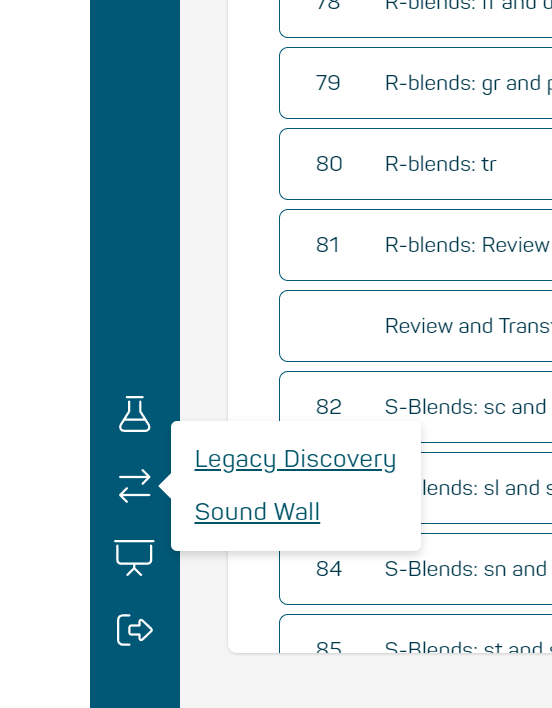 Navigating to Legacy Reading Horizons Discovery®
