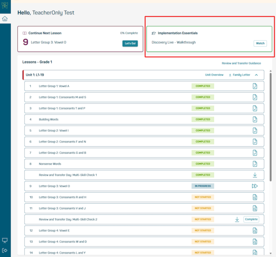 Reading Horizons Discovery LIVE