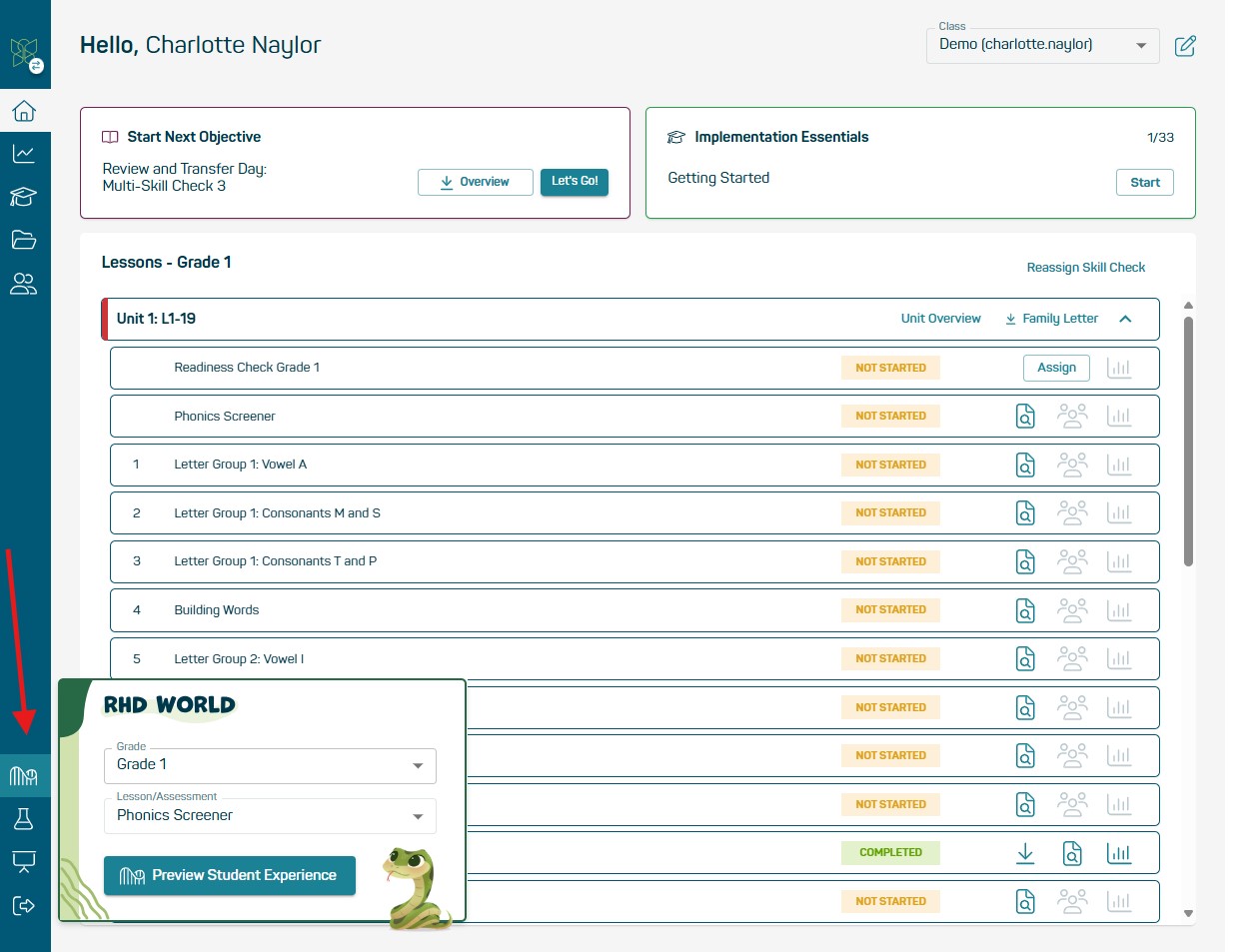 Previewing the Reading Horizons® Discovery Phonics Screener (beta)